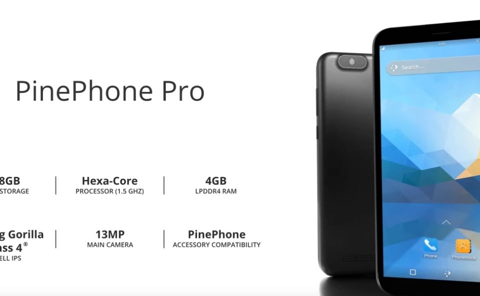 Pine64 представила PinePhone Pro – новый смартфон на Linux | forNote.net